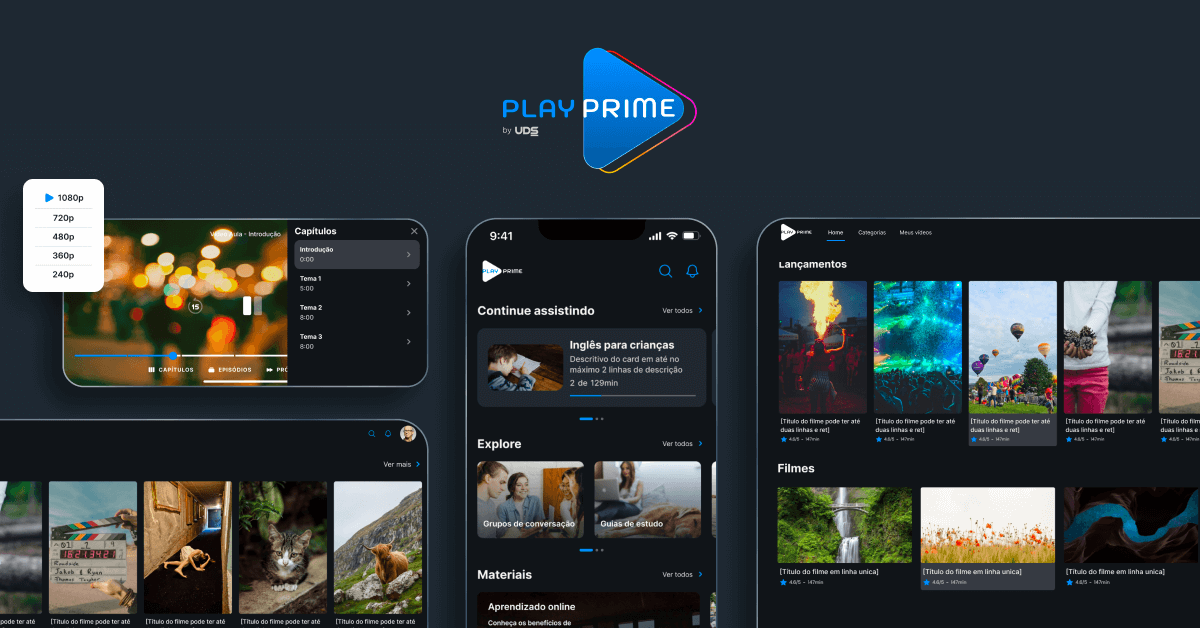Play Prime :: Plataforma de Streaming Personalizado